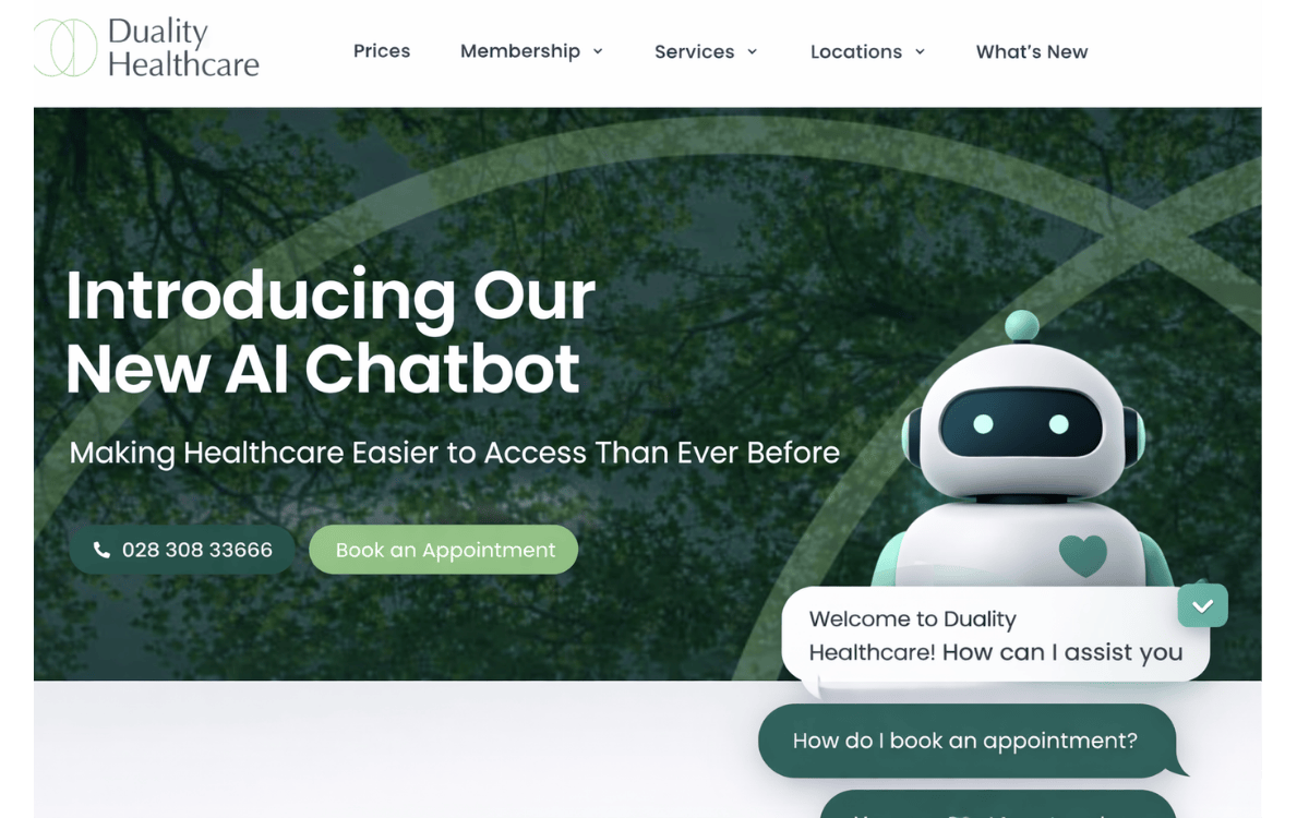 Introducing Our New AI Chatbot: Making Healthcare Easier to Access Than ...